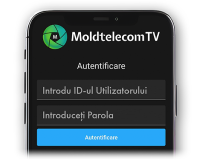 Introdu ID-ul și parola personală